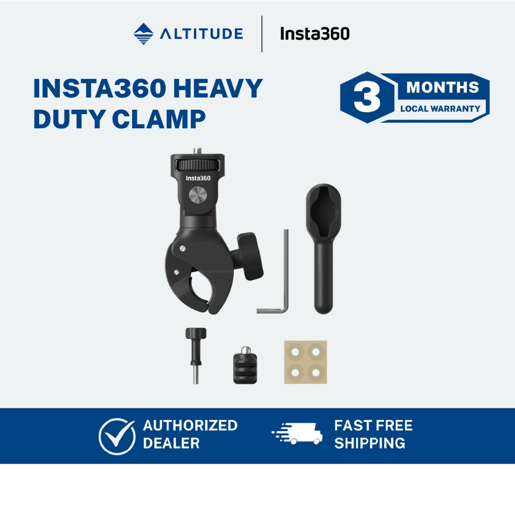 Insta360 Heavy Duty Clamp | Shopee Philippines