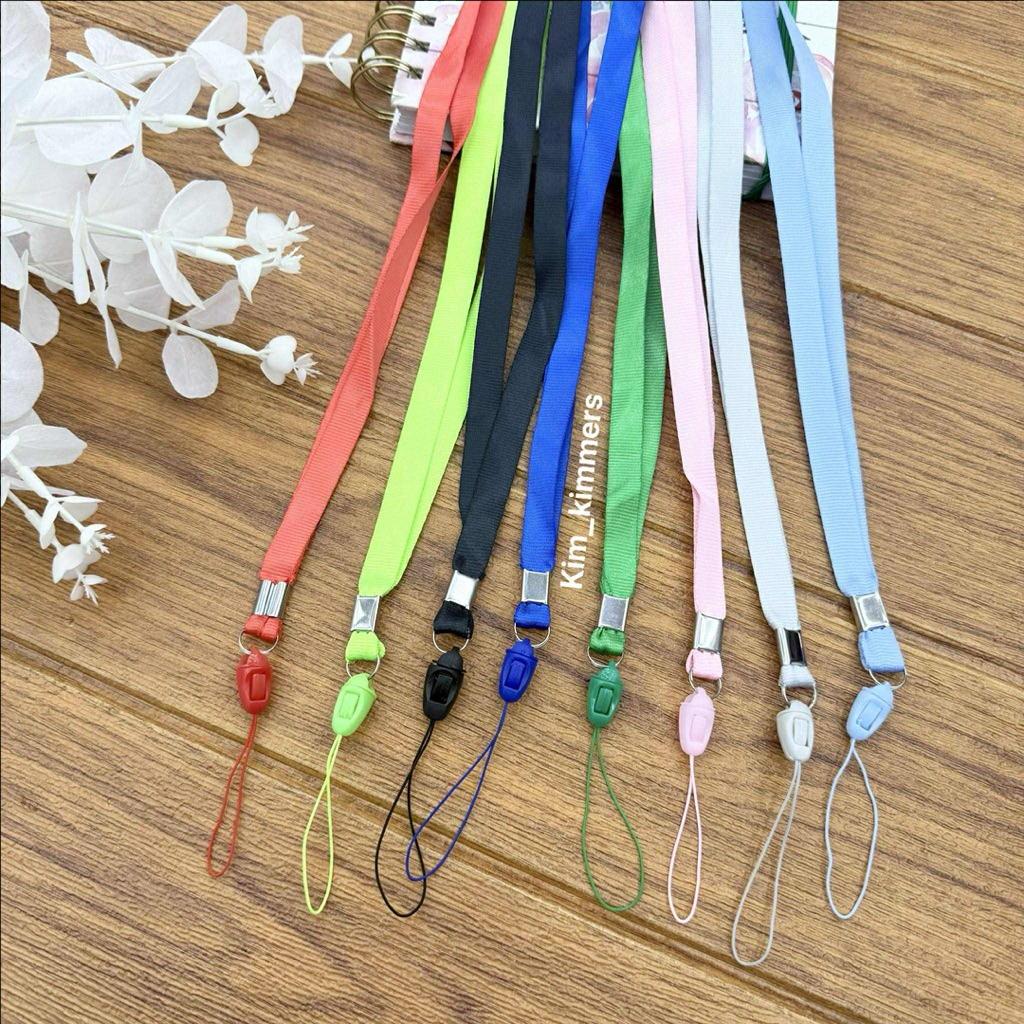 Half inch Id lace Lanyard id Plain id school ID kids lanyard length ...