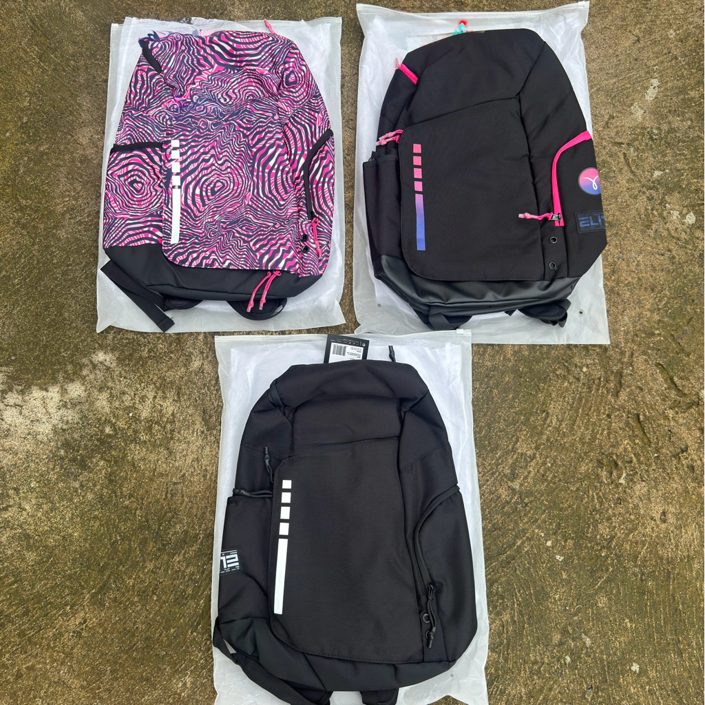 Elite Bag V1 Basketball Backpack Air Cushion Bubble strap | Shopee ...