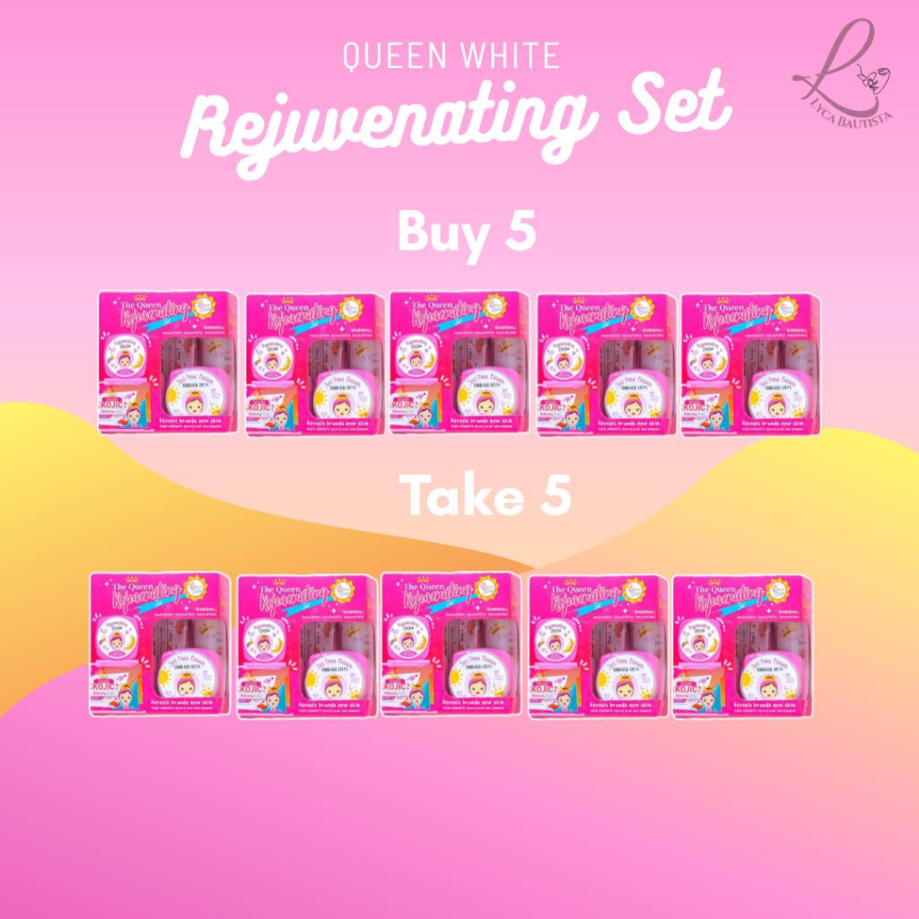 Buy 1 Take 1 Queen White Rejuvenating Set and Whitening Goddess Set ...