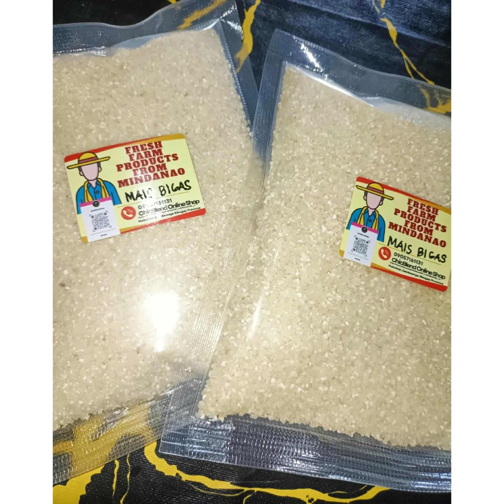 ChicBlend 1kg Organic Mais Bigas new harvest from Mindanao | Shopee ...