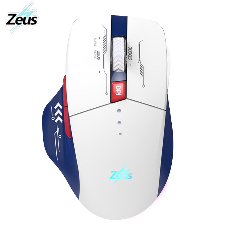 Zeus x Gundam 6-button wireless mouse rechargeable mechanical office ...