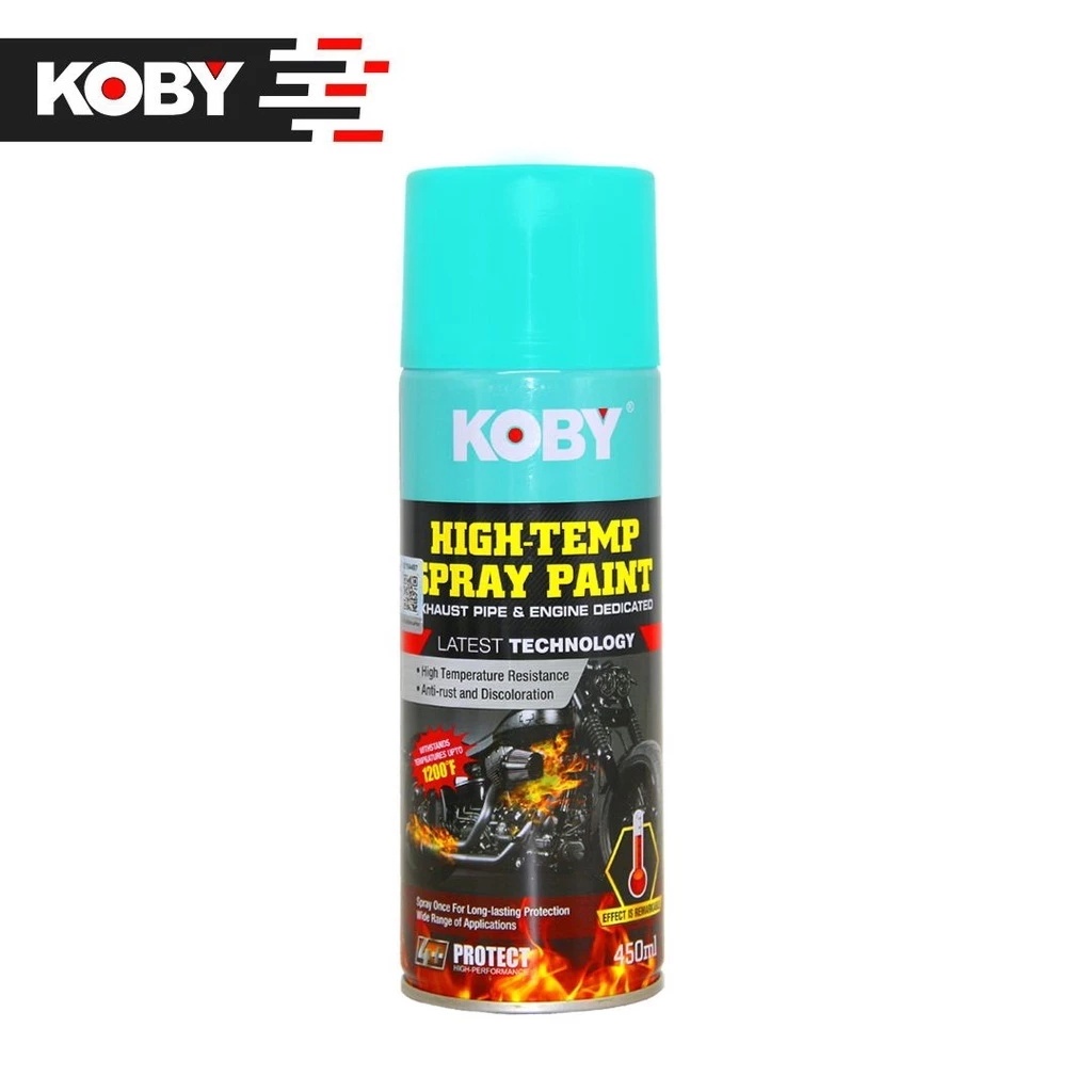 Koby High Temp Spray Paint Engine Coating Spray 450ml (MATTE BLACK ...