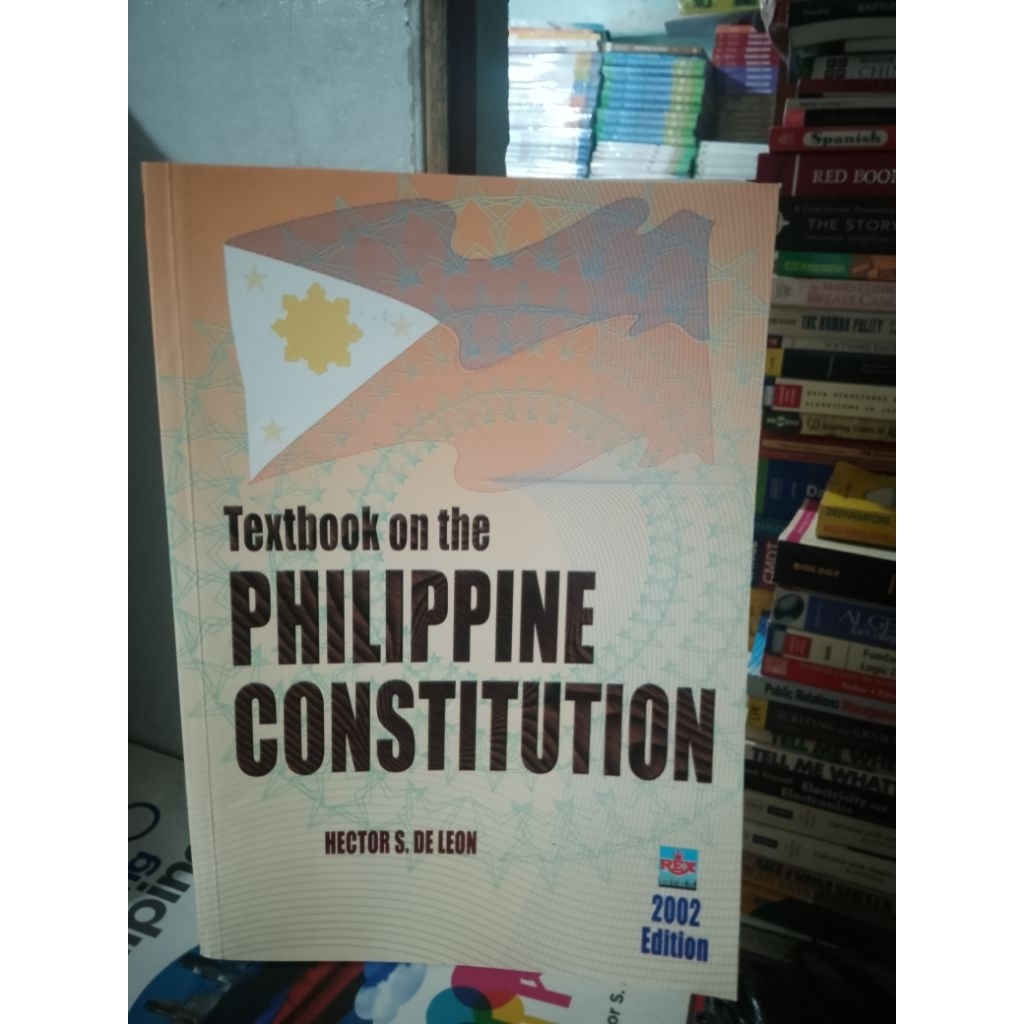 TEXTBOOK ON THE PHILIPPINE CONSTRUCTION BY:DE LEON (slightly use ...