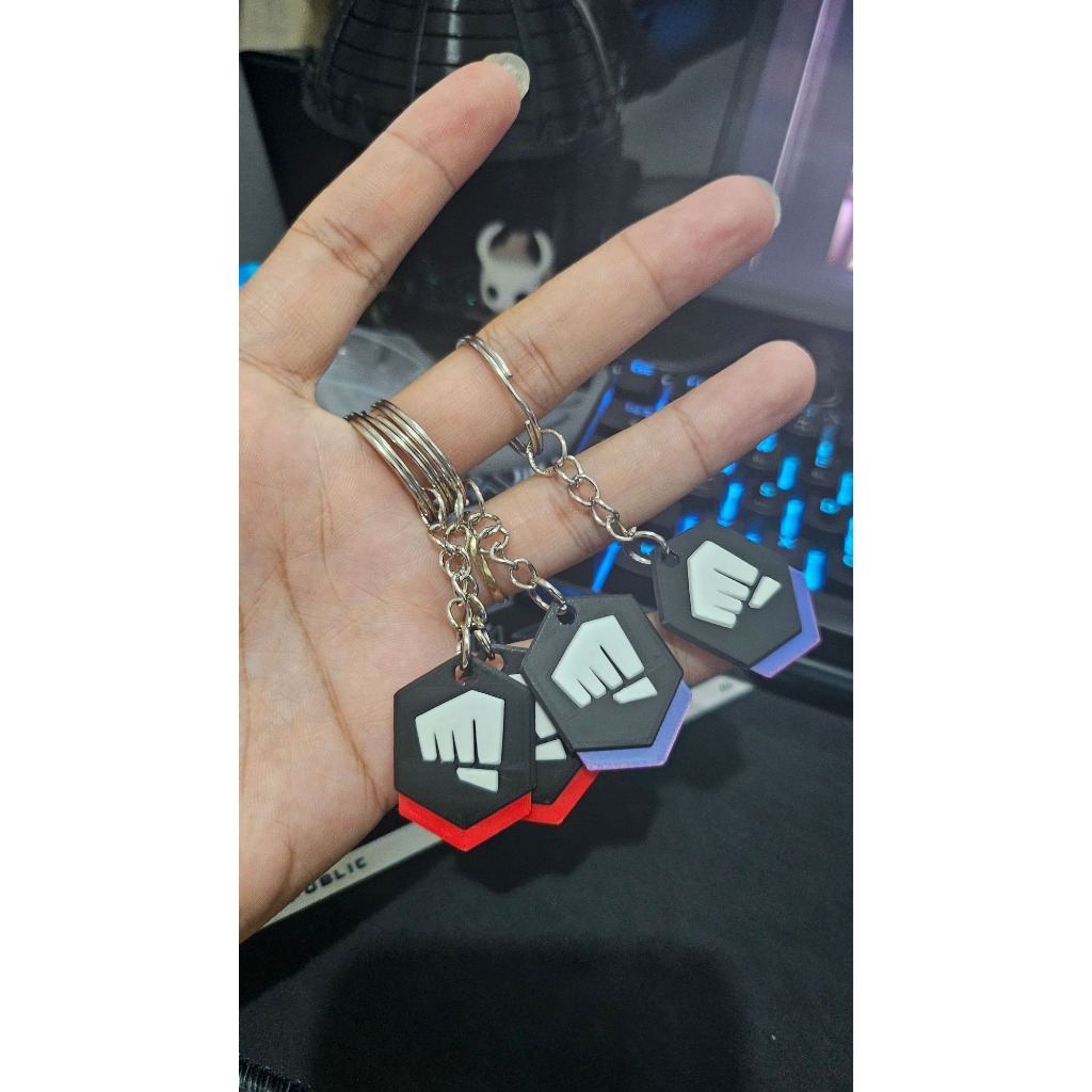 Valorant Gun Buddy Keychain GunBuddy 3D Printed Keychain Valorant Rank ...