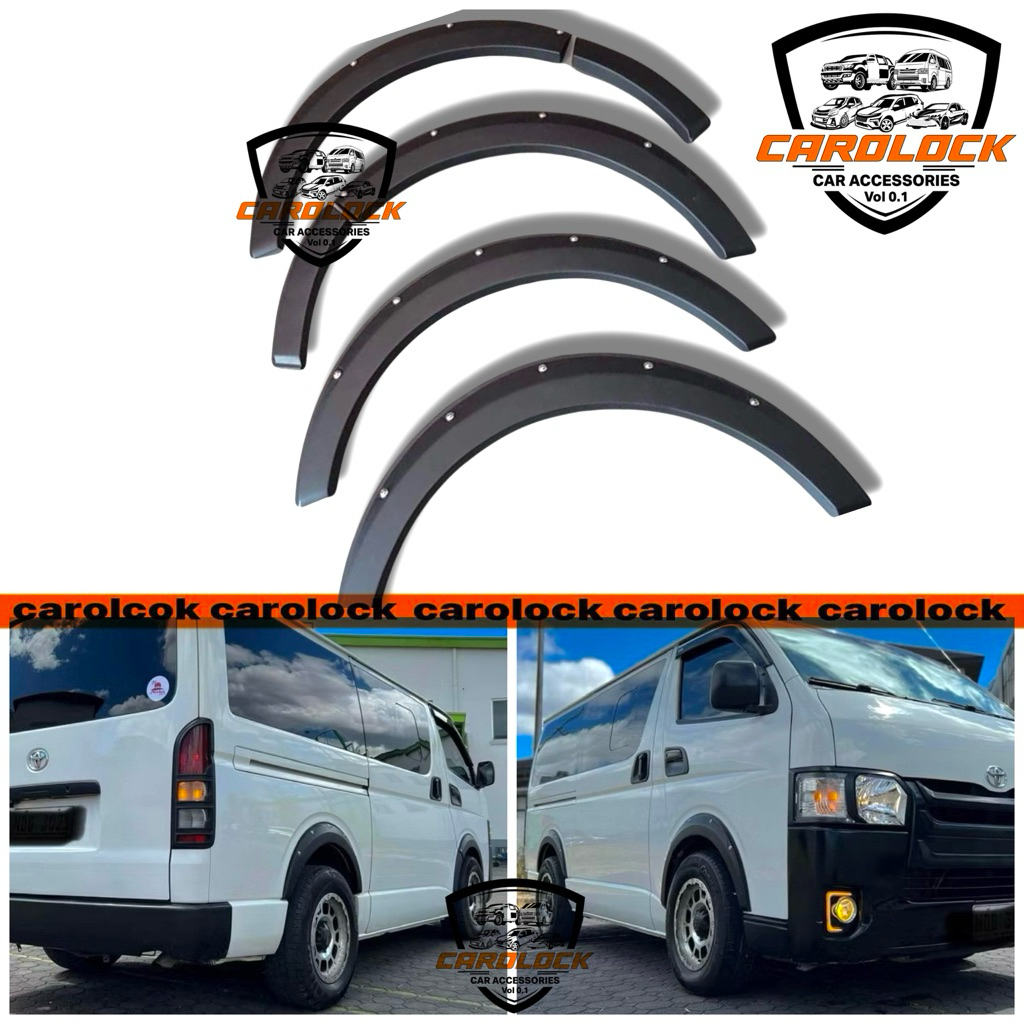 Toyota Hiace Commuter GL Grandia Decontent 2005 - 2026 Bushwacker ...