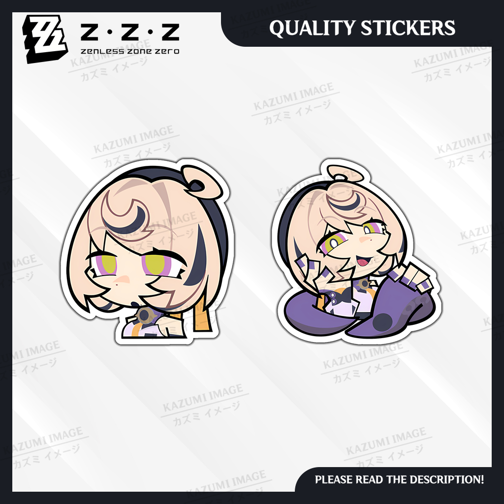Yidhari Murphy - Zenless Zone Zero Waterproof Emoji Stickers | Shopee ...