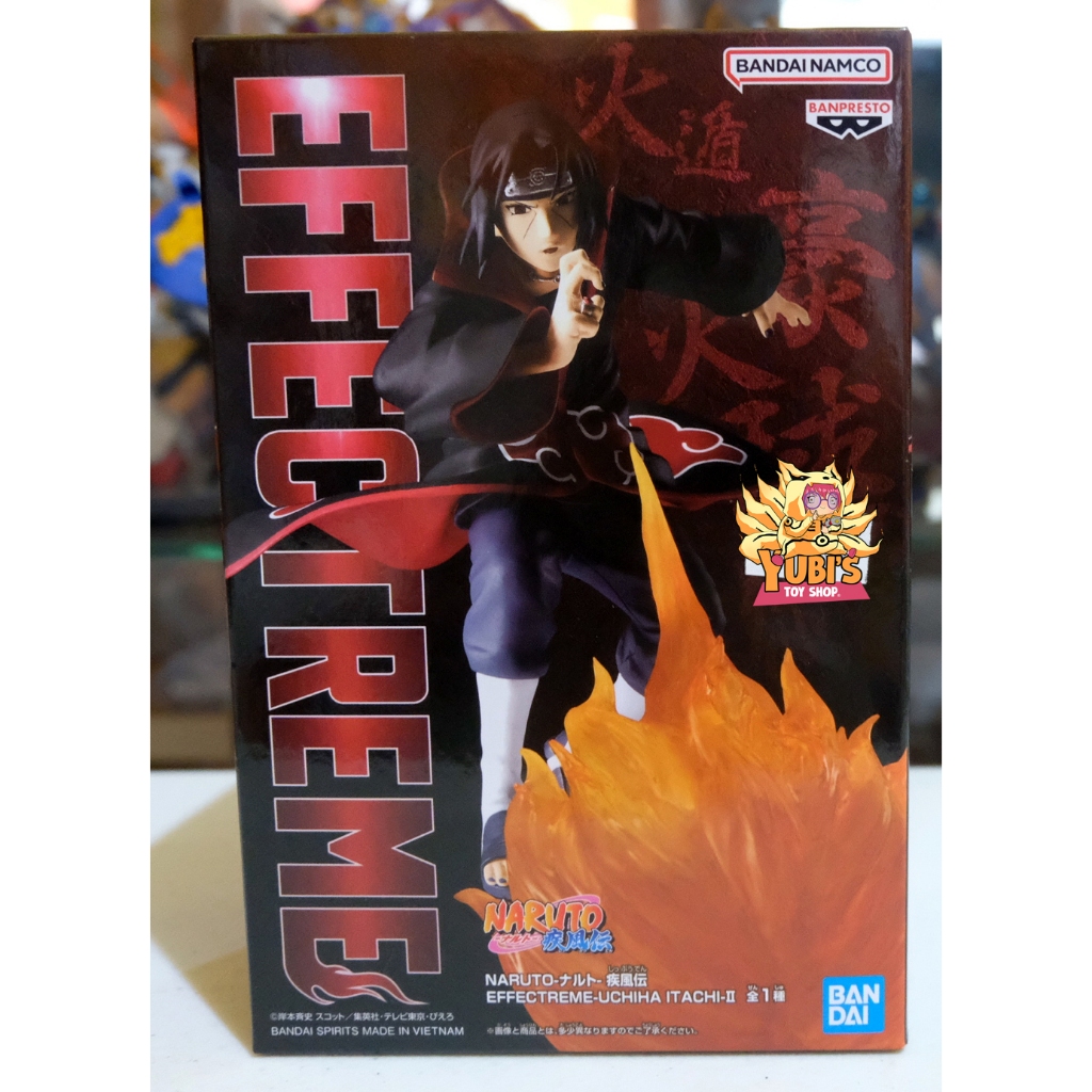 Banpresto - Naruto Shippuden – Effectreme - Itachi Uchiha II | Shopee ...
