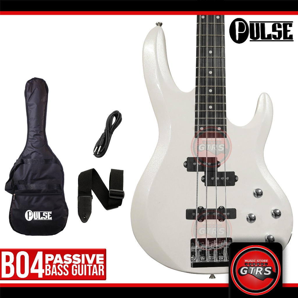 Skywing and Pulse B04 4-String Passive Bass Guitar with Free ...