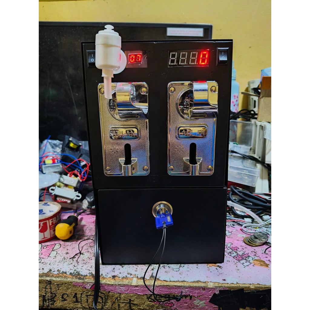 2in1 secons/minutes vendo machine carwash/shampoo 5/10/20 coins ...