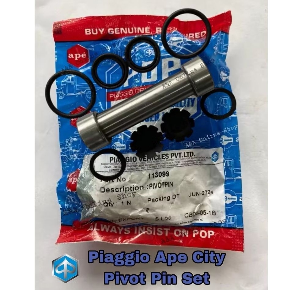 Piaggio Ape City Pivot Pin (Three Wheelers) | Shopee Philippines