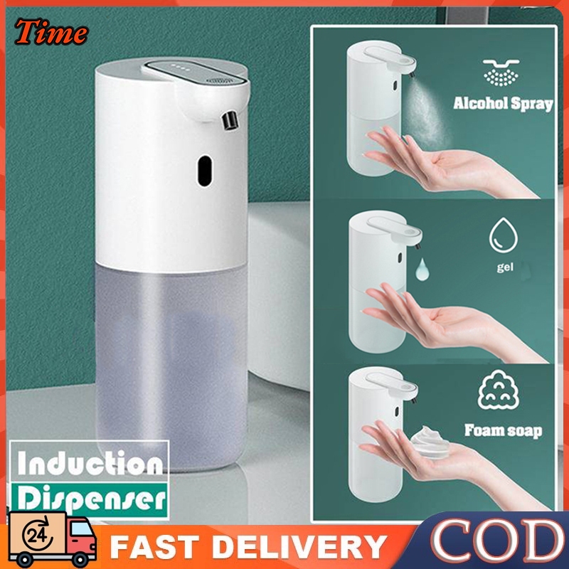 New Automatic Induction Foam Soap Dispenser Smart Alcohol Sprayer Hand ...