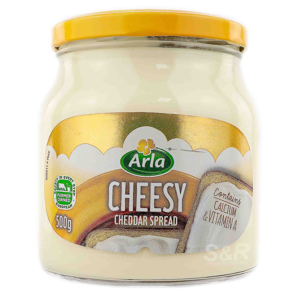 Arla Cheesy Cheddar Spread 500g | Shopee Philippines