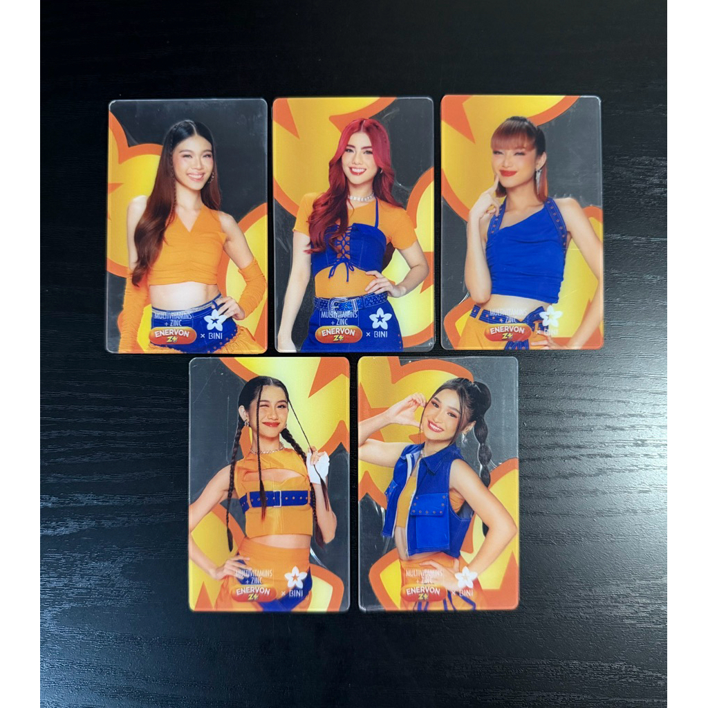 Enervon X BINI OFFICIAL Photocard V3 (RARE PULL) | Shopee Philippines