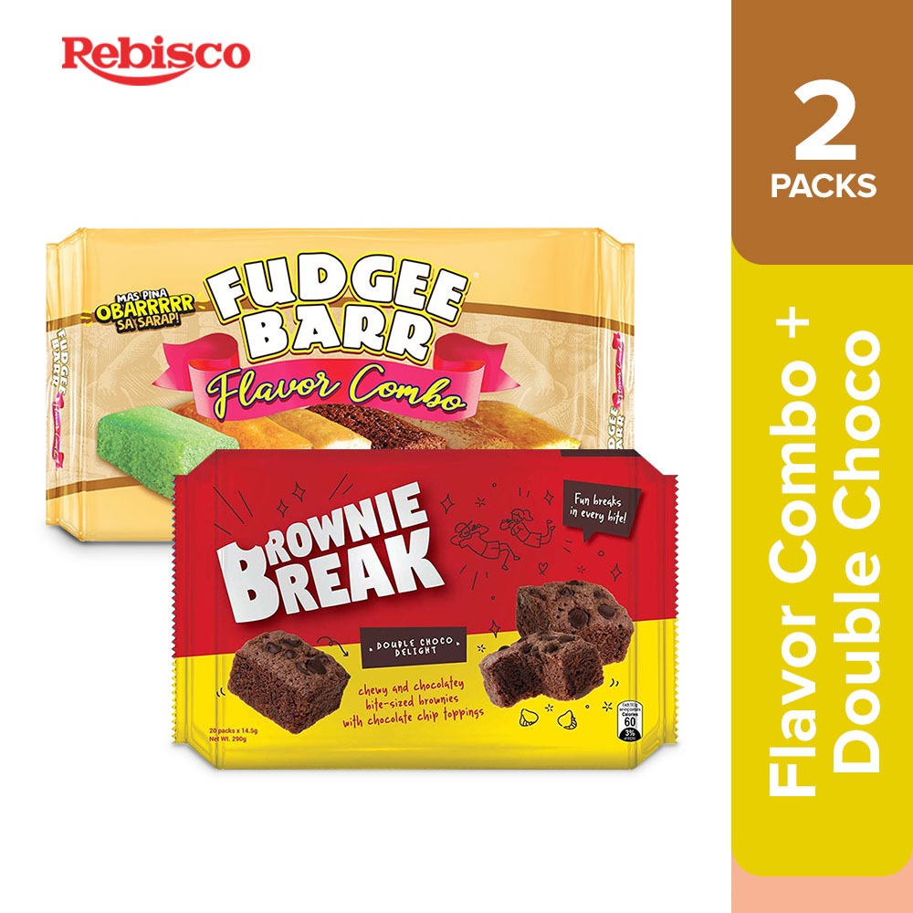 Favorite Combo: Fudgee Barr Combo 39G + Brownie Break Double Choco ...