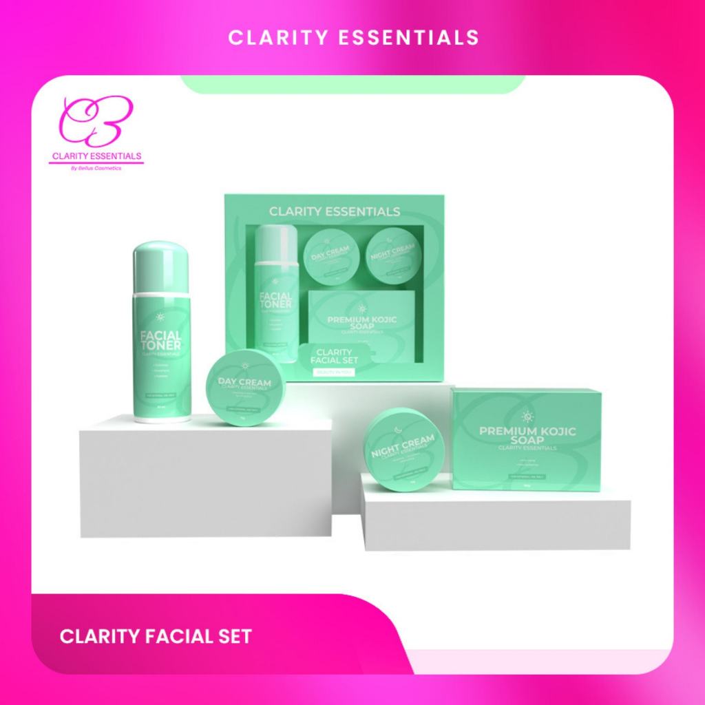 Facial Regular Set | Clarity Facial Set | Clarity Essentials | Shopee ...