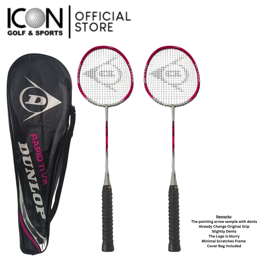 Dunlop Badminton Rapid TI V2 2 Player Set | Shopee Philippines