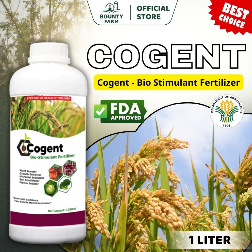 Cogent Bio Stimulant Fertilizer Organic Foliar Rice Corn Vegetable ...