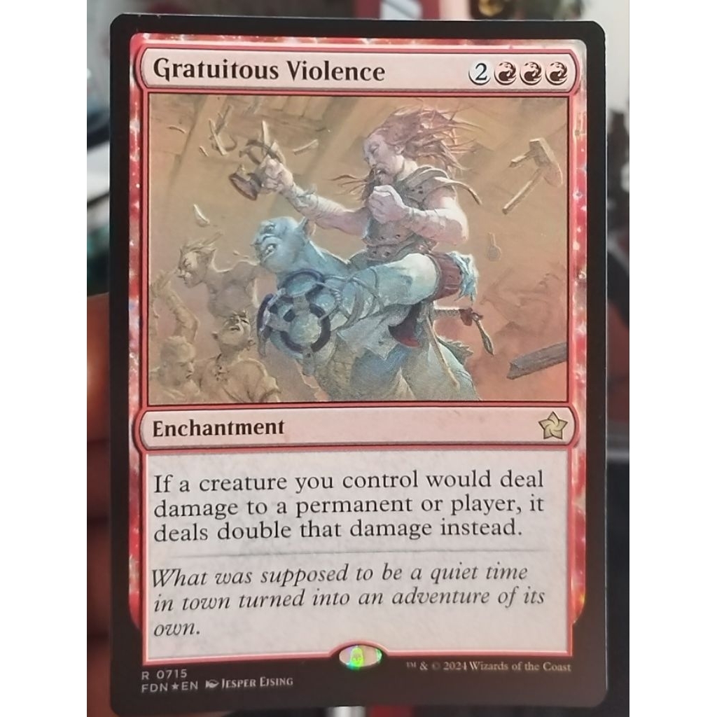 Gratuitous Violence Foil (Magic the gathering) | Shopee Philippines