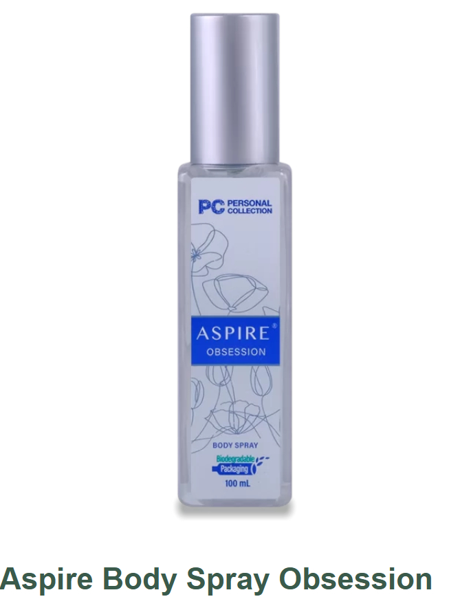 PC Personal Collection ASPIRE Body Spray 100mL | Shopee Philippines
