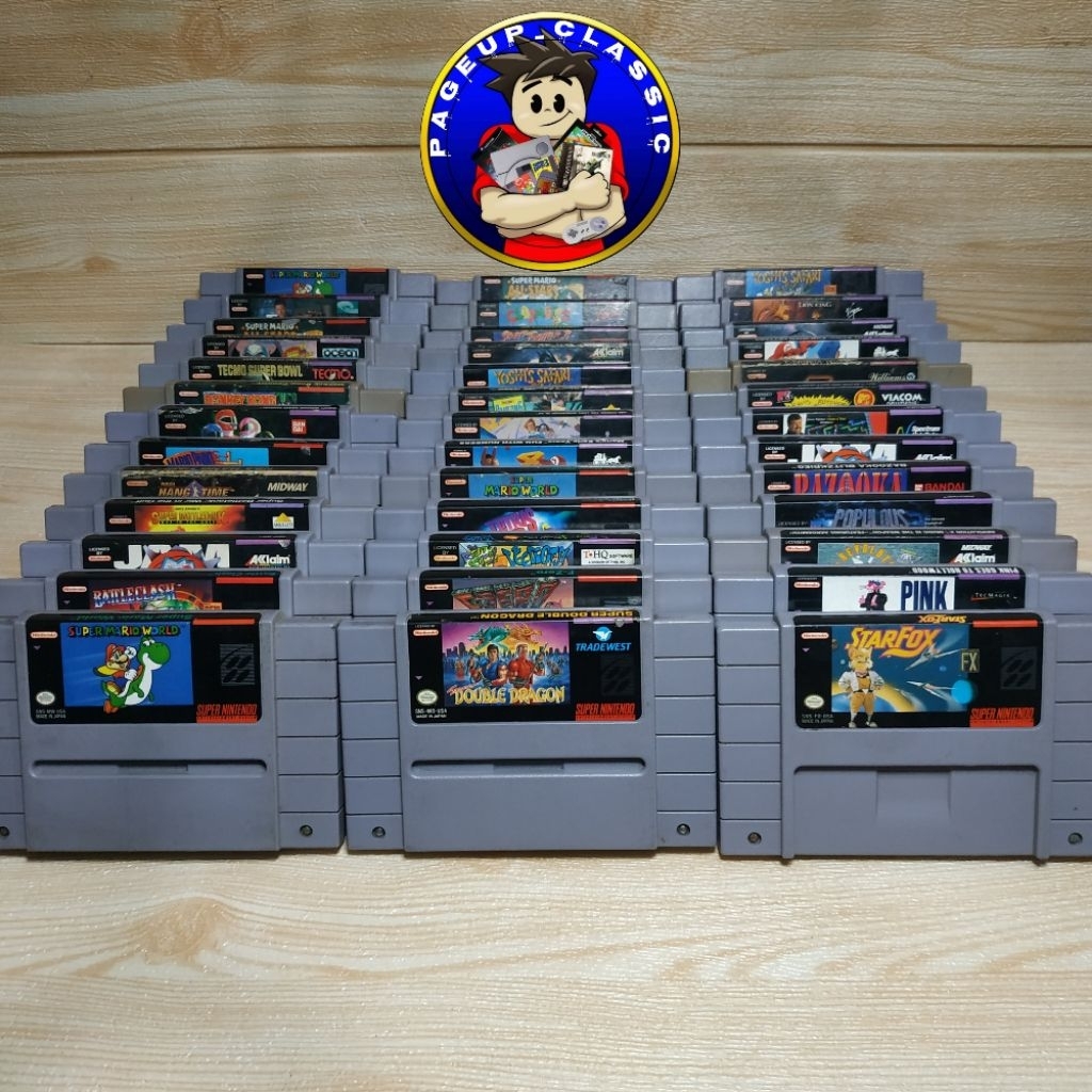 SNES Games U.S English. | Shopee Philippines