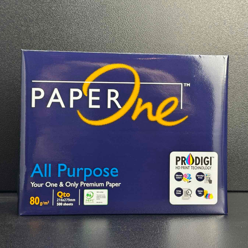Paper One All Purpose Premium Copy Paper 80GSM (Short) | Shopee Philippines