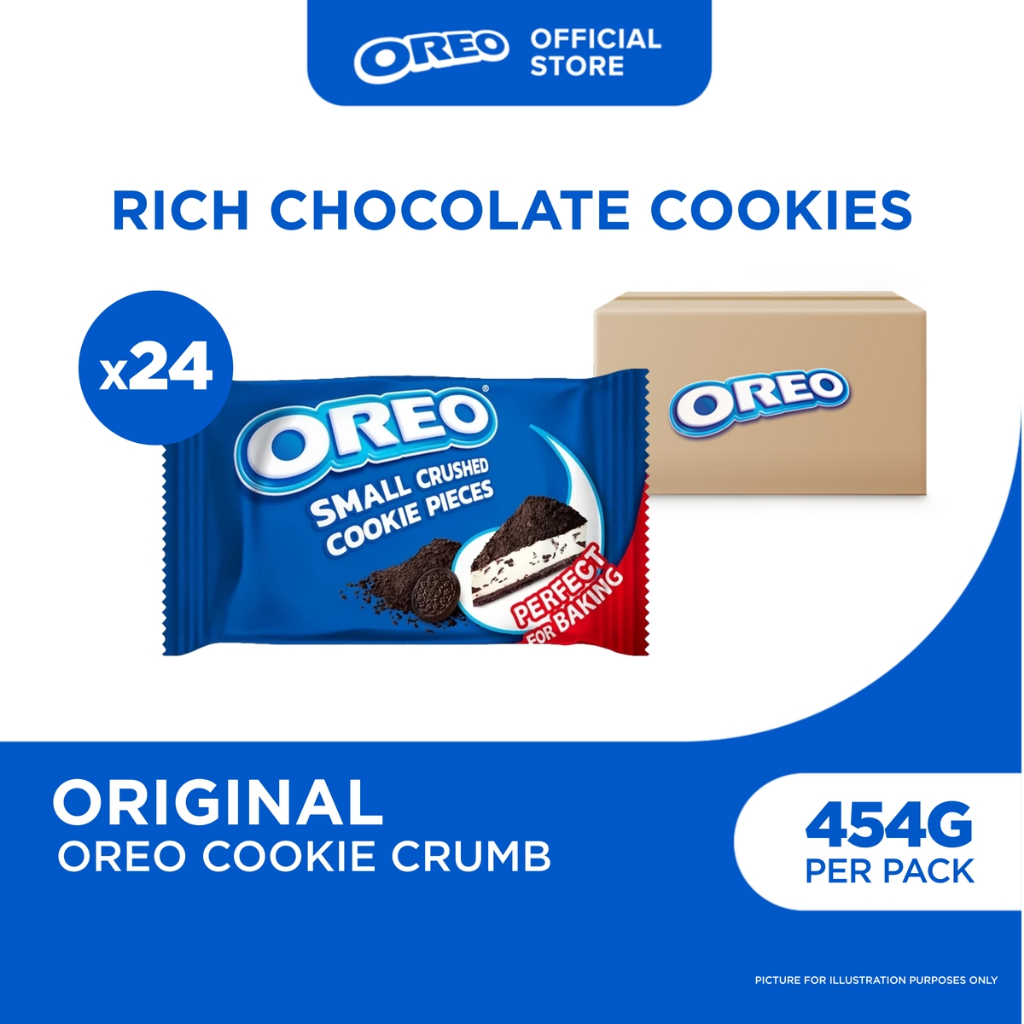 Oreo Crumb Vanilla Multi Pack, Set of 24 x 454g - Perfect for Baking ...