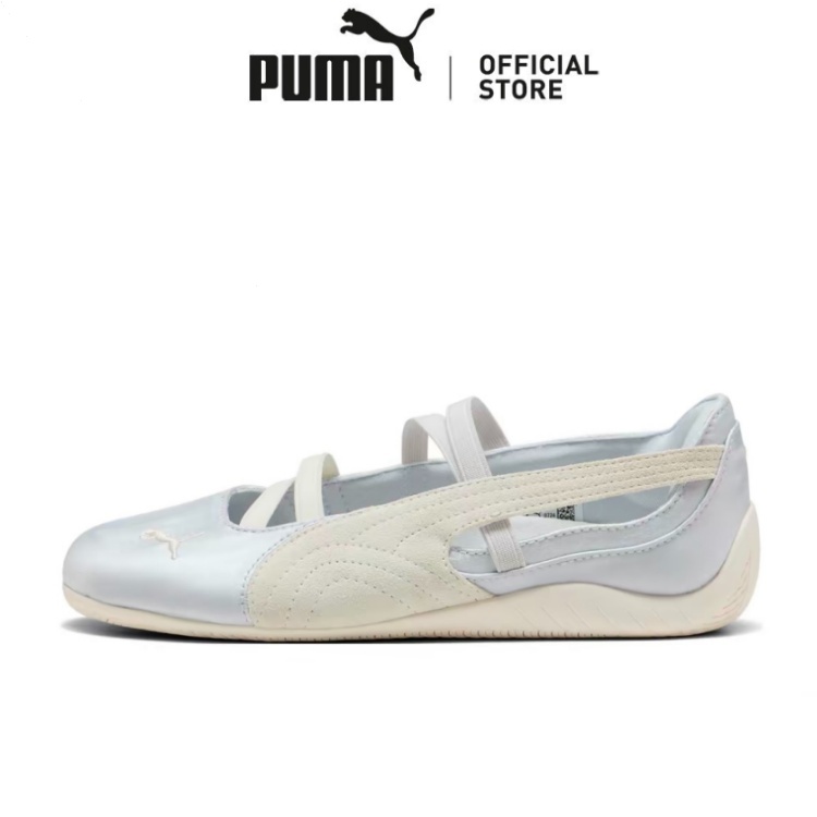 【PUMA Genuine】PUMA Shoes Women Low Cut Off-white Sneakers Ballet shoes ...