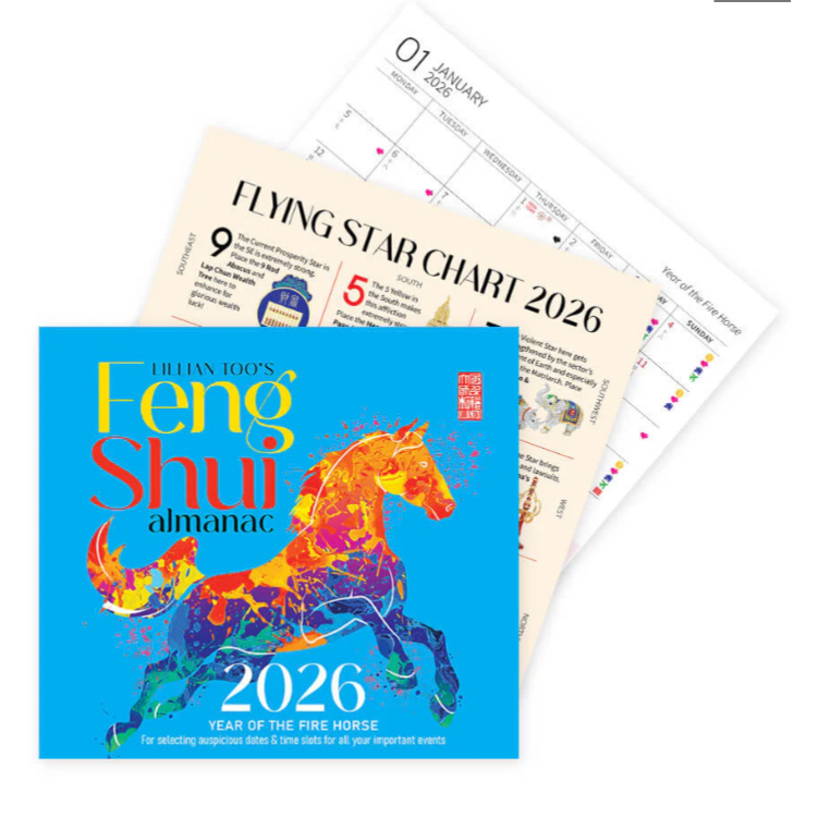 LUCKY CHARM LILLIAN TOO'S FENG SHUI ALMANAC 2026 FOR YEAR OF THE FIRE ...
