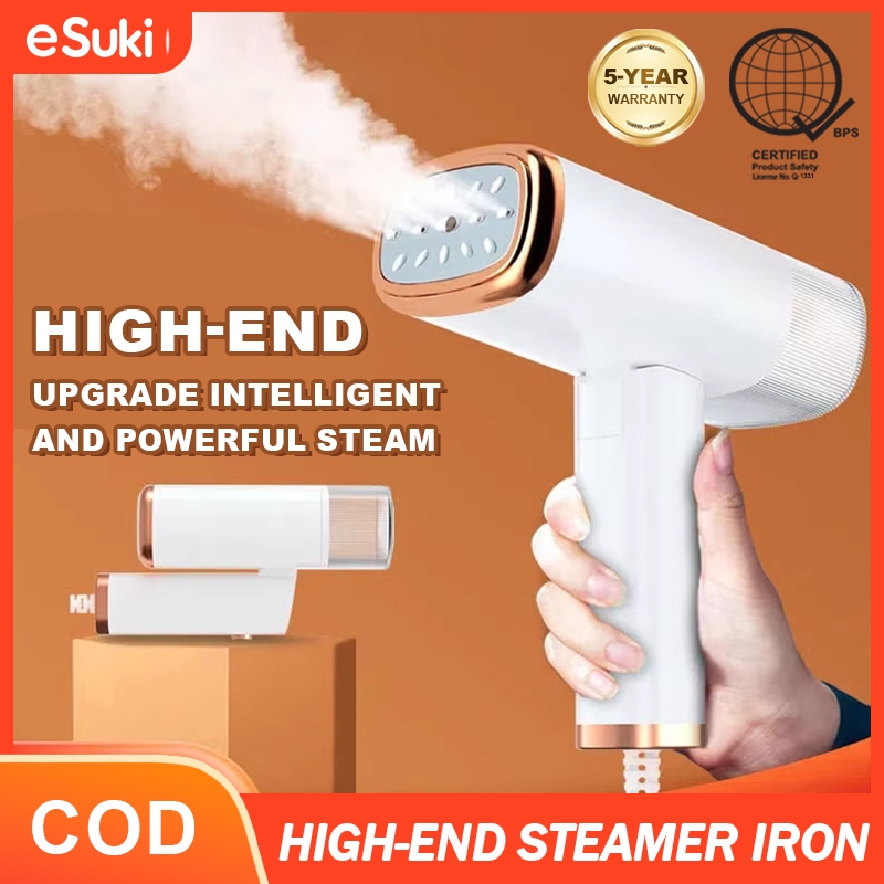 eSuki High-end Handheld Steamer Iron For Clothes Mini Flat Iron Garment ...