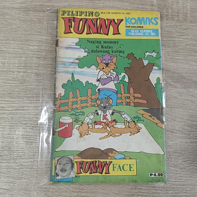 Funny Komiks #739 Agosto 14, 1992 (detached) Combatron Eklok, Planet ...