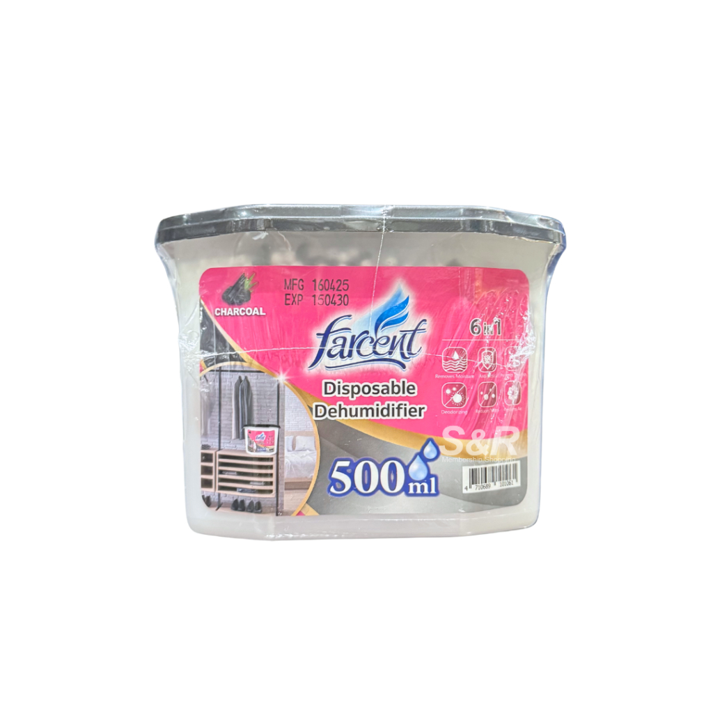 Farcent Disposable Dehumidifier 500mL x 3 pieces | Shopee Philippines