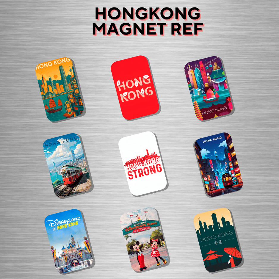 HONG KONG - REF MAGNET ATM SIZE Waterproof, Scratch-Proof, Cheap ...