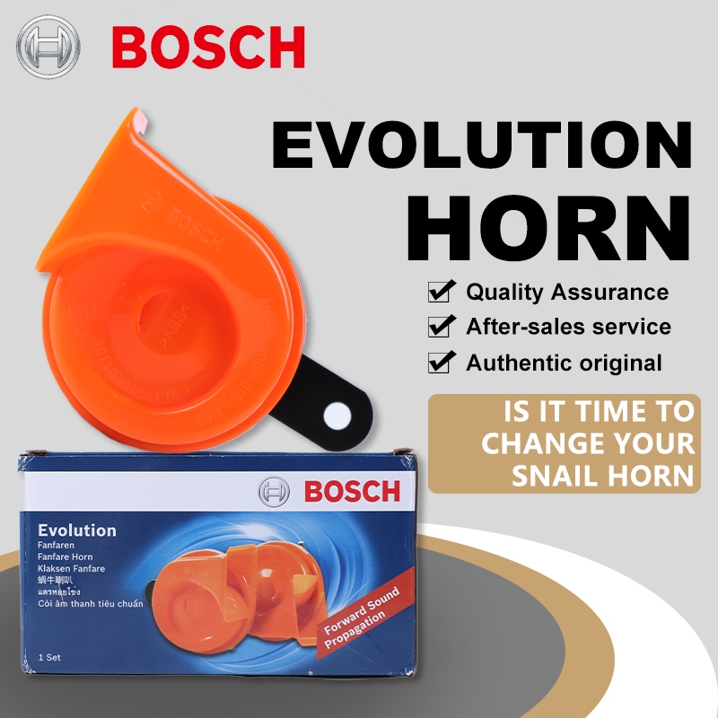 Bosch Evolution Fanfare Horn 12V Dual Horn Fit To All Motorcycle And ...