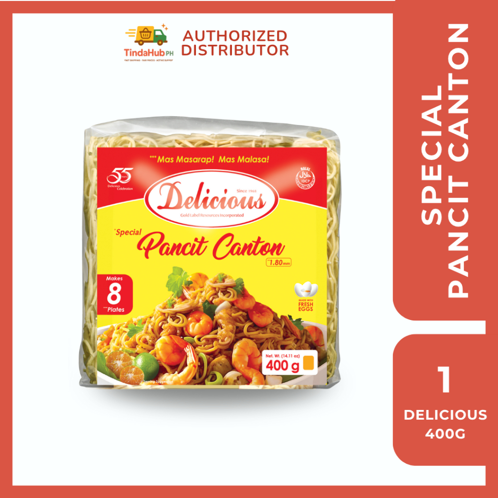 [NEW ITEM] Delicious Special Pancit Canton Wheat Noodles 400g ...