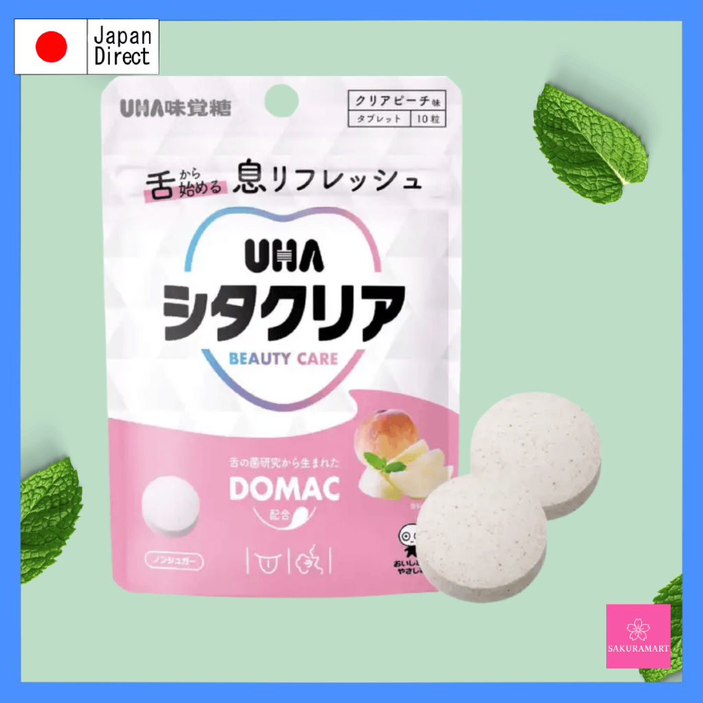UHA Mikakuto Sitaclear Tablet Clear Peach 10 Tablets | Shopee Philippines