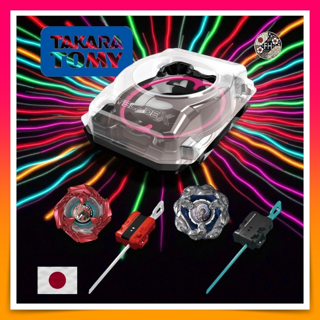 TAKARA TOMY BEYBLADE X BX-46 Battle Entry Set ∞ Starter Set with ...