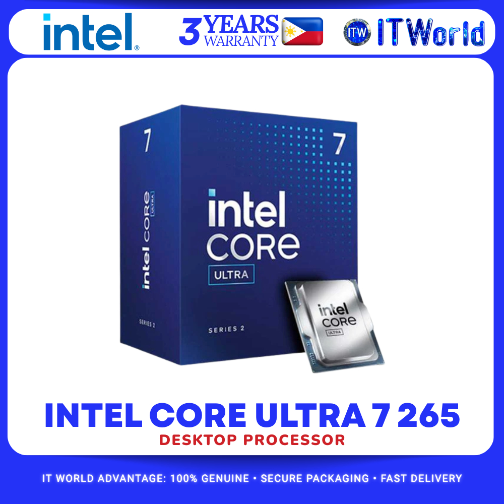 Intel Core Ultra 7 265 20-Core 30M Cache Up to 5.3GHz LGA1851 Desktop ...