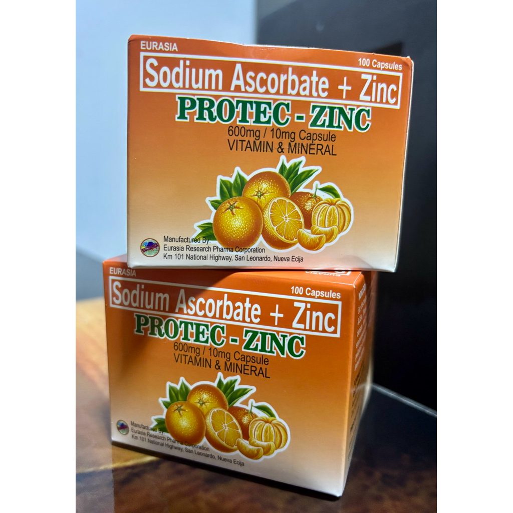 SodiumAscorbate+Zinc Capsule(PROTEC-ZINC) | Shopee Philippines