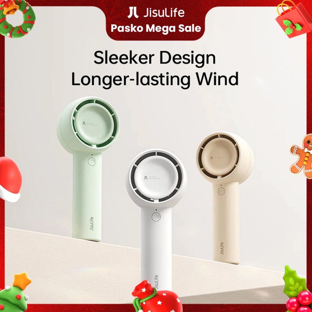 Jisulife Super-Mini Turbo Fan Rechargeable (2000mAh) | Shopee Philippines