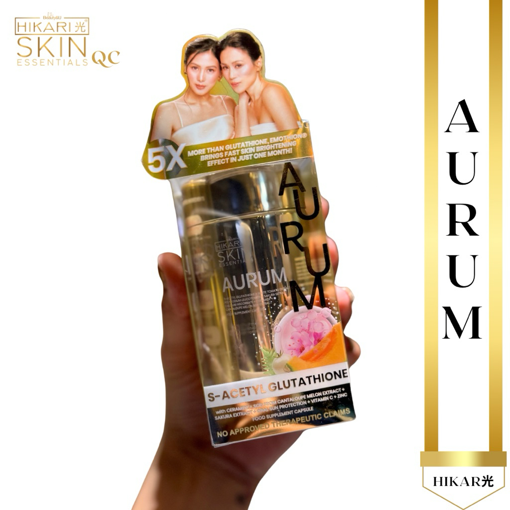 HIKARI AURUM S-ACETYL GLUTATHIONE | Shopee Philippines