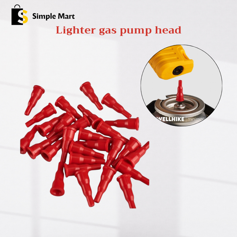 Butane Gas Refill Adapter Nozzle – Outdoor Gas Canister Pump Head for ...