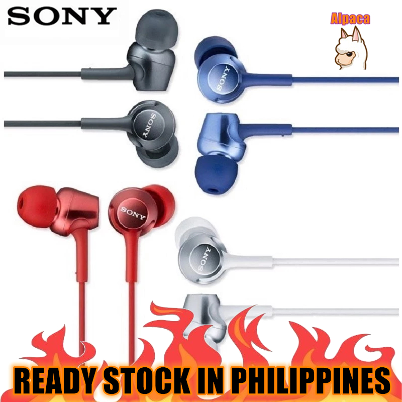 Sony MDR-EX250AP / EX255AP In-Ear Headphones 3.5mm Wired Earbuds with ...