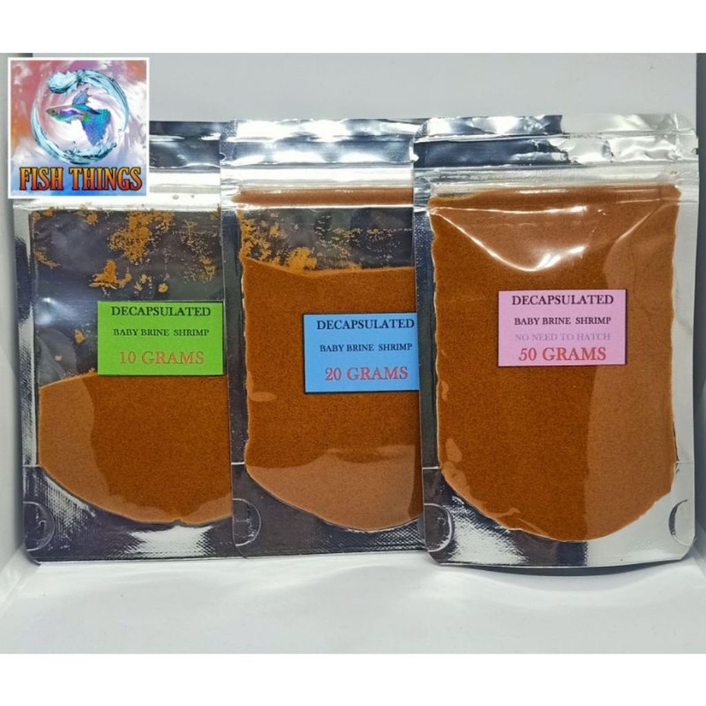 Baby Brine Shrimp BBS Decapsulated Ready to Feed, No Need to Hatch ...