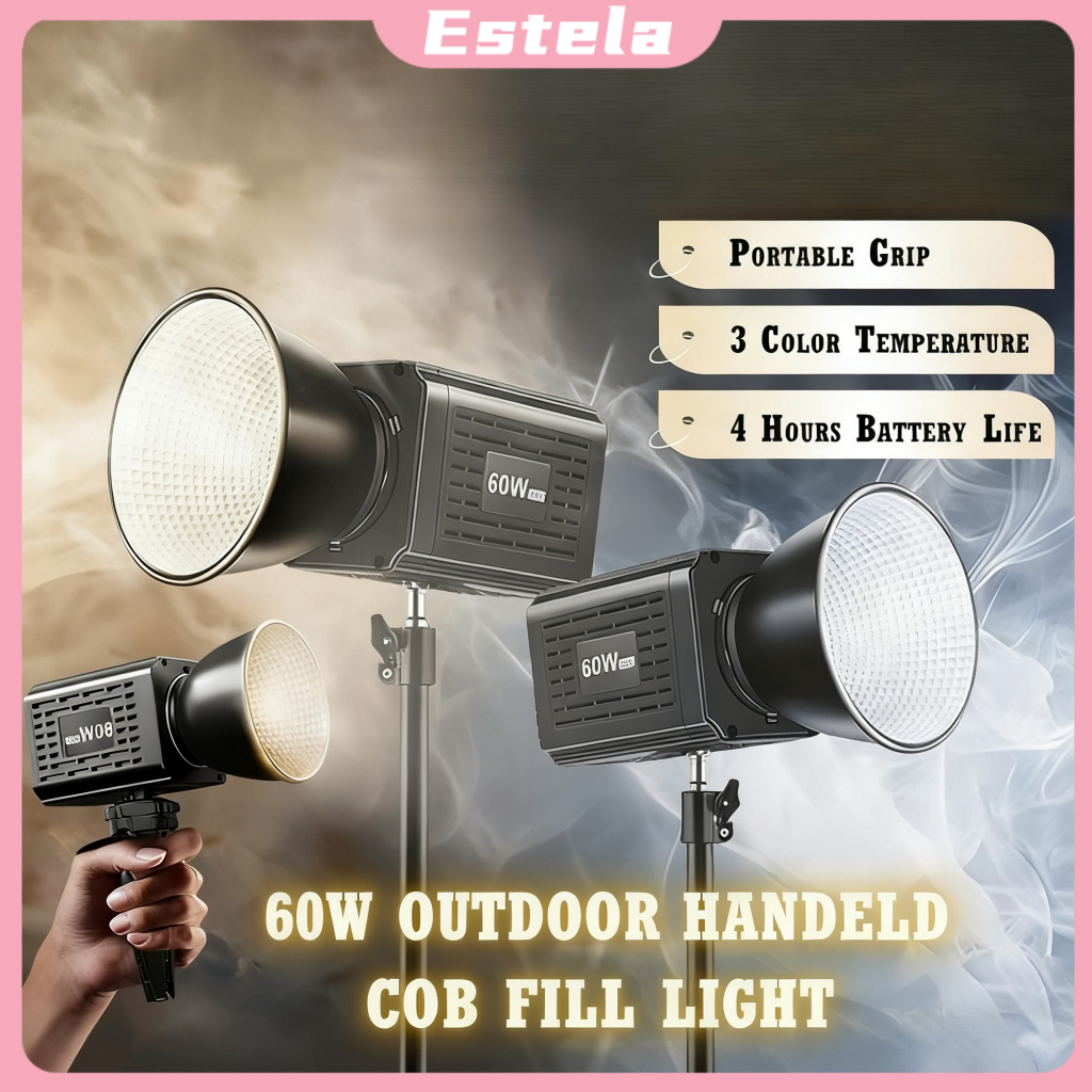 60W Soft Light LED Recharge Photography Video Light Professional Color ...