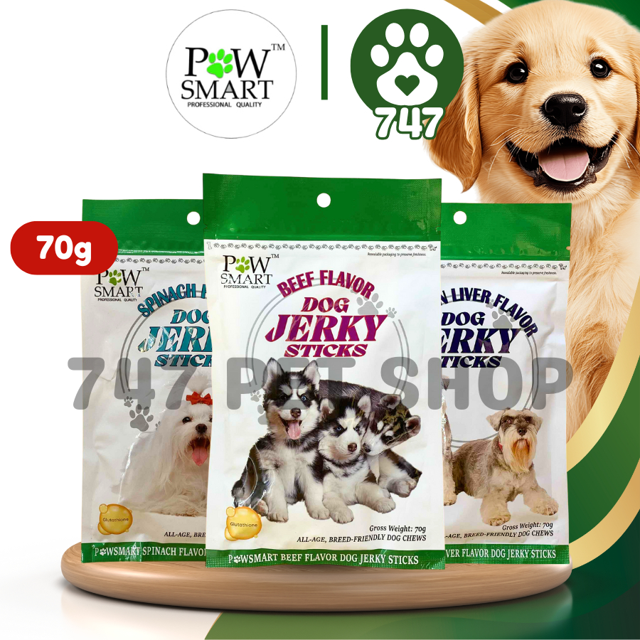 70g Paw Smart Pet Jerky Sticks Treat Dog Dogs All Stages Adult Puppy ...