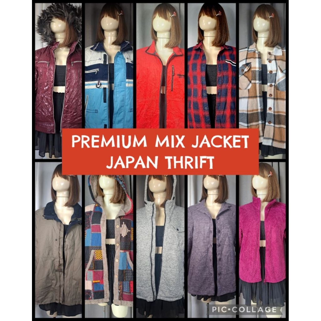 JACKET/MIX/JAPAN THRIFT/COLD WEATHER/AIRCON/LIGHT WEIGHT/MIX PREMIUM ...