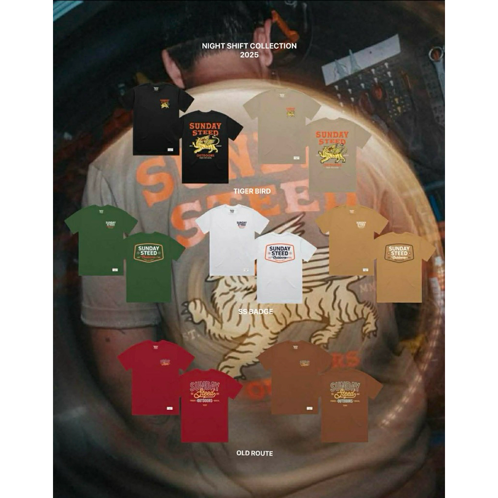 NEW! Sunday Steed Night Shift Collection | Shopee Philippines