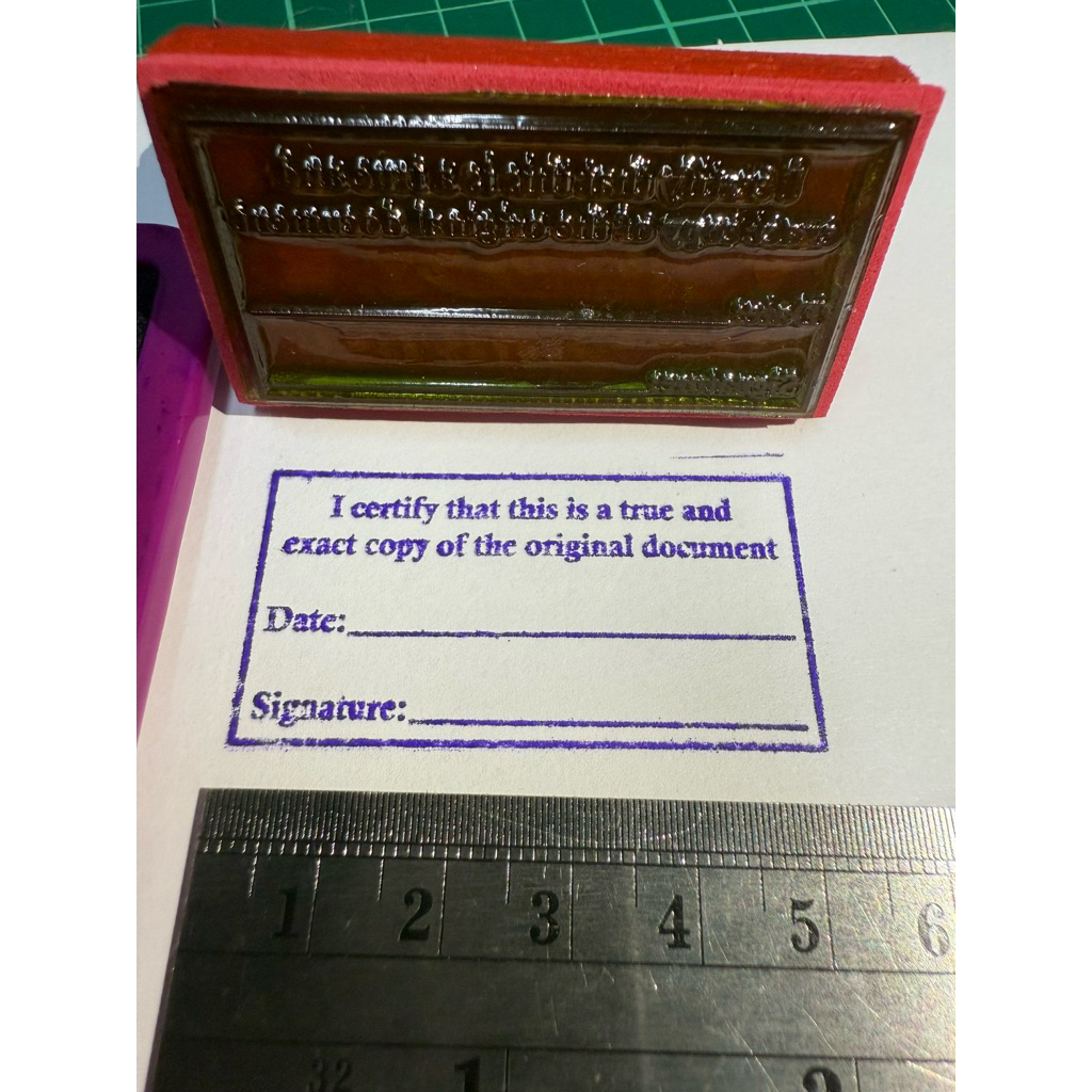 Shop certified true copy stamp for Sale on Shopee Philippines