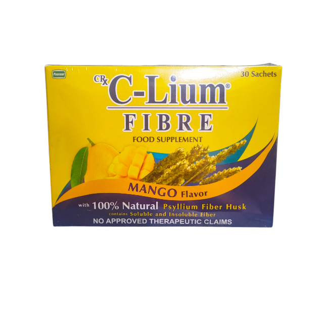 C-Lium Fibre Husk Powder Flavored 30 Sachets per Box | Shopee Philippines